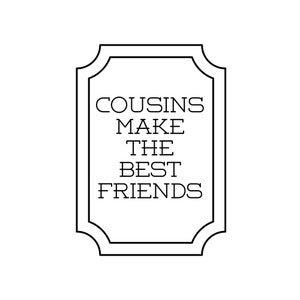 Cousins, Cousin Crew, Digital Download, Gift for Cousin, Cousin Bundle ...