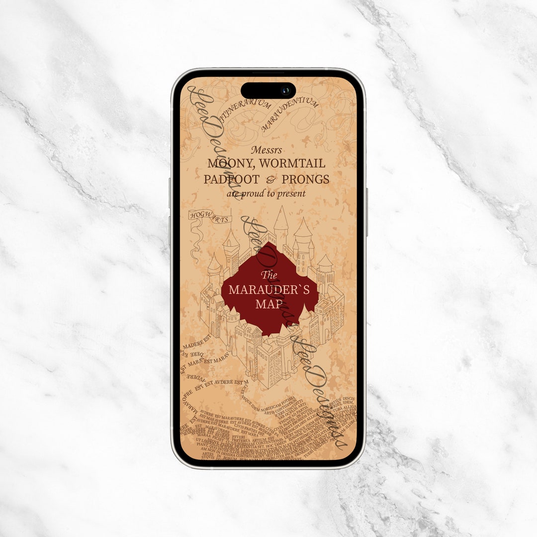 Mischief Managed Wallpaper - Etsy