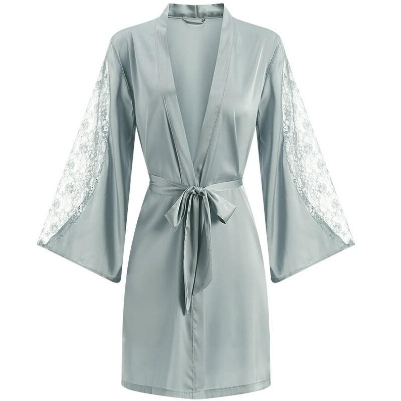 Women's Robe Night Dress Satin Sleepwear Perfect Women Gift - Etsy