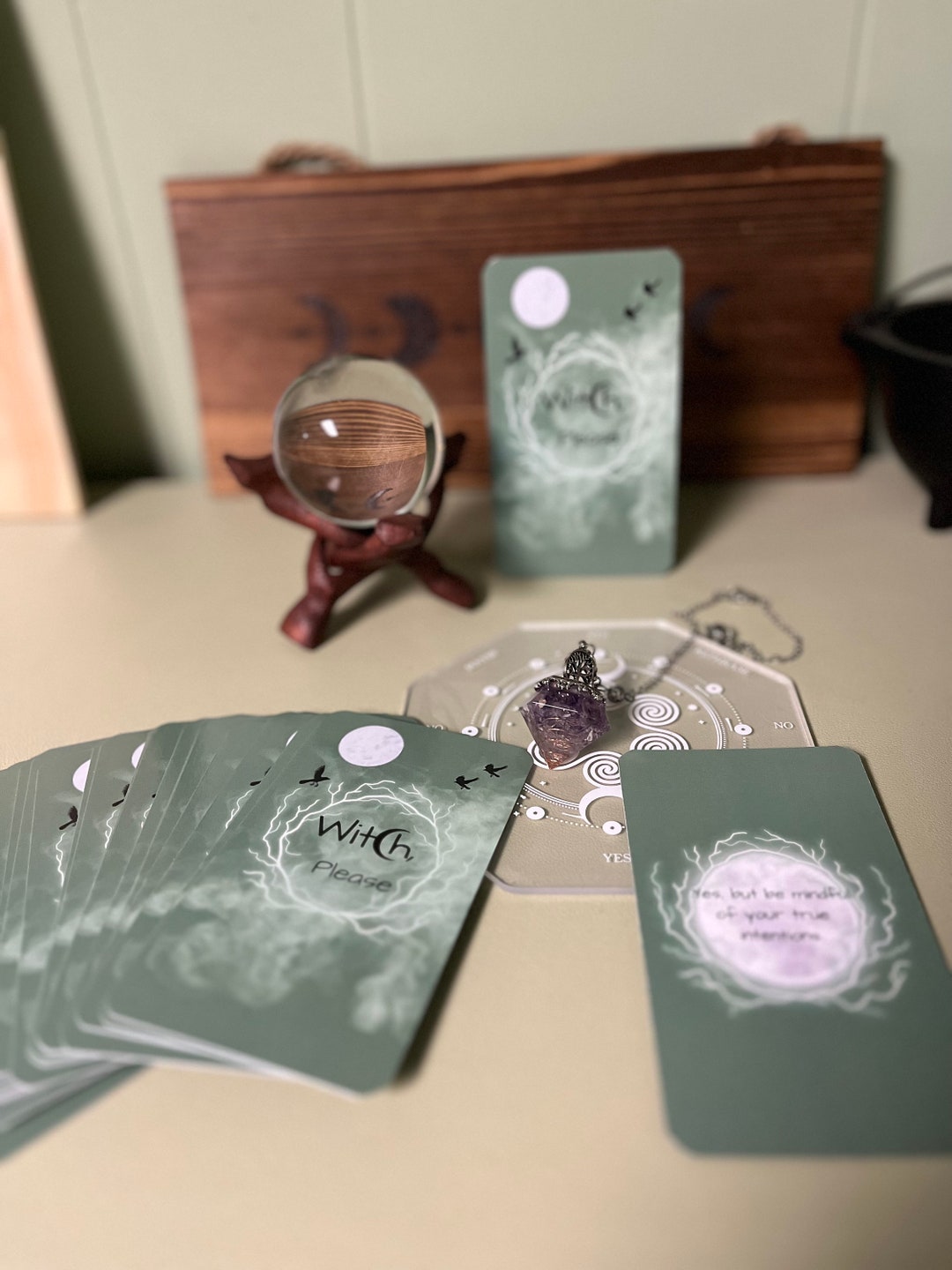 Witch, Please Divination Cards - Etsy