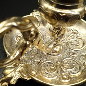 Haunted Mansion Elegance: Vintage German Rococo Candlesticks for ...