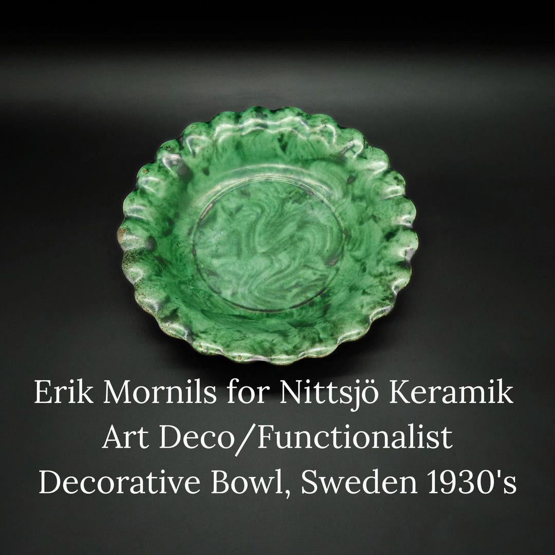 Erik Mornils for Nittsjö Keramik – Prize-winning Art Deco ...