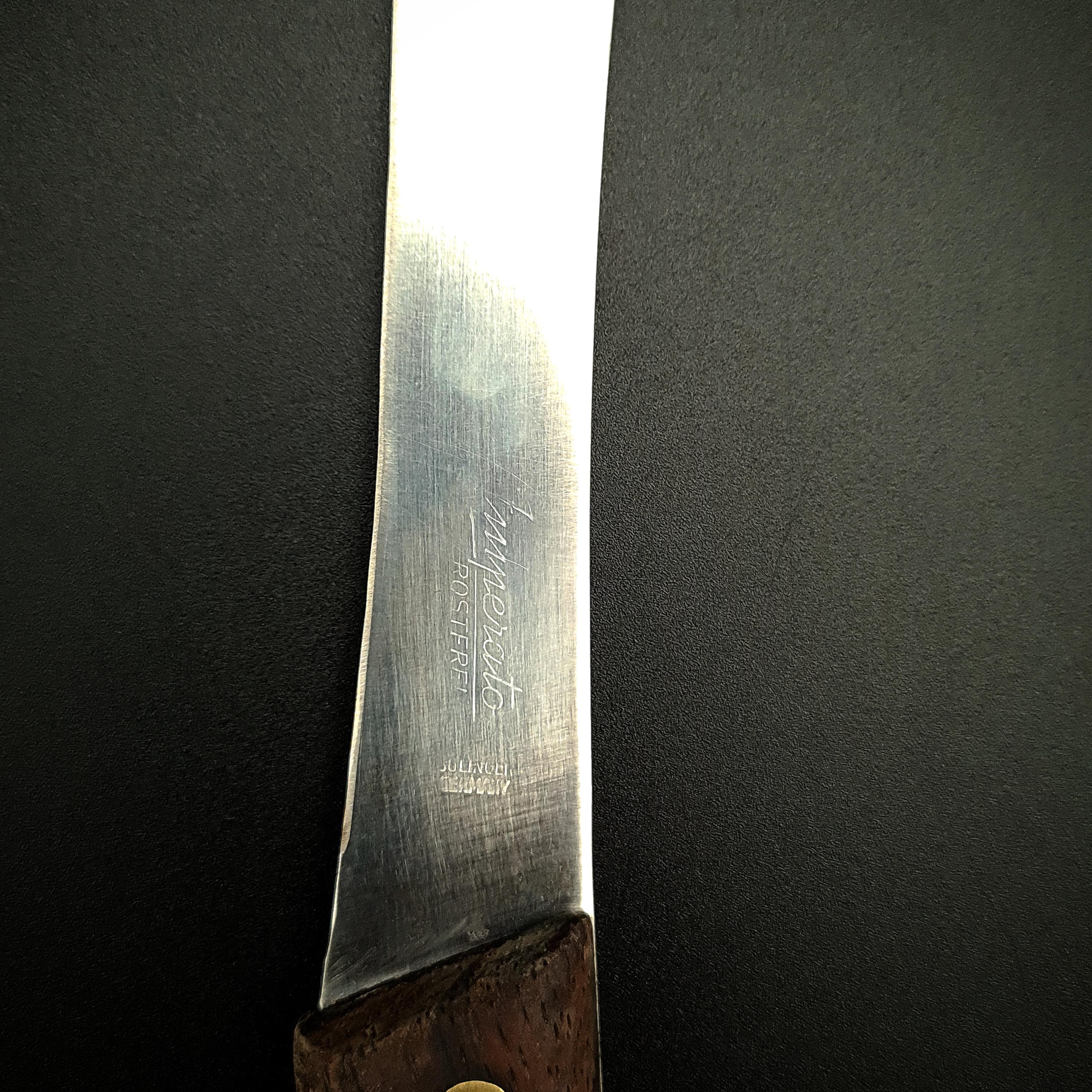 Vintage 1940s-1950s "imperator" Rostfrei Solingen Hunting Butcher Knife ...