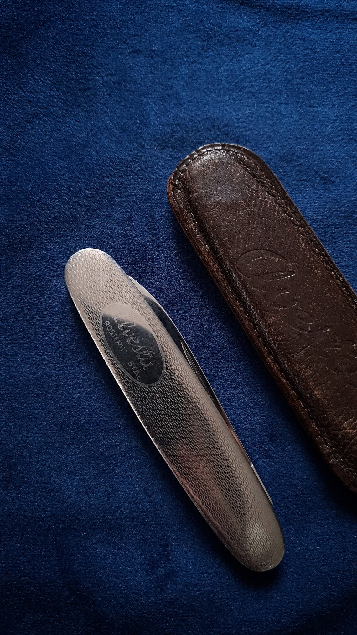 Vintage EKA Eskilstuna Sweden 2-blade Stainless Steel Folding Pocket ...