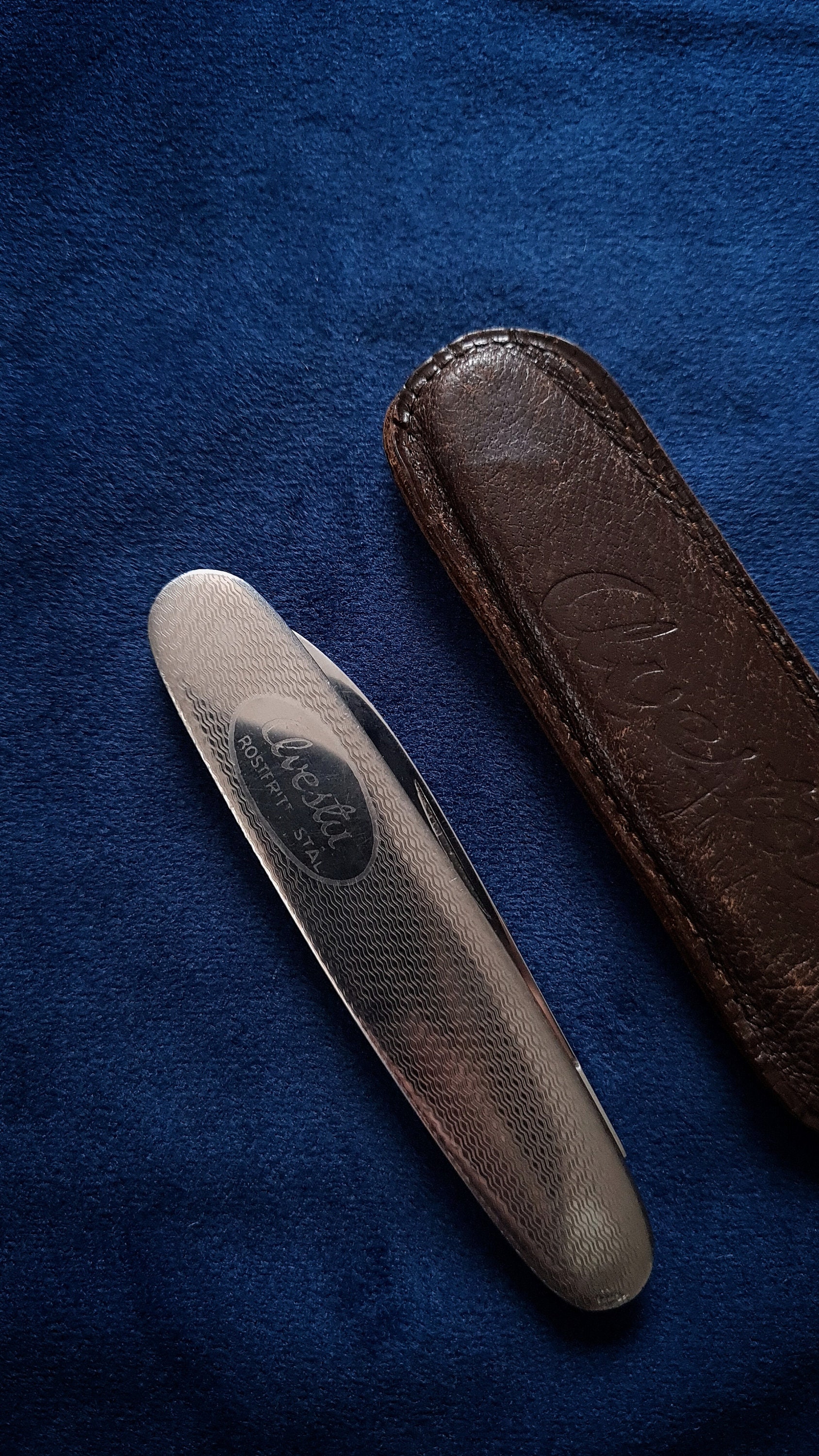 Vintage EKA Eskilstuna Sweden 2-blade Stainless Steel Folding Pocket ...