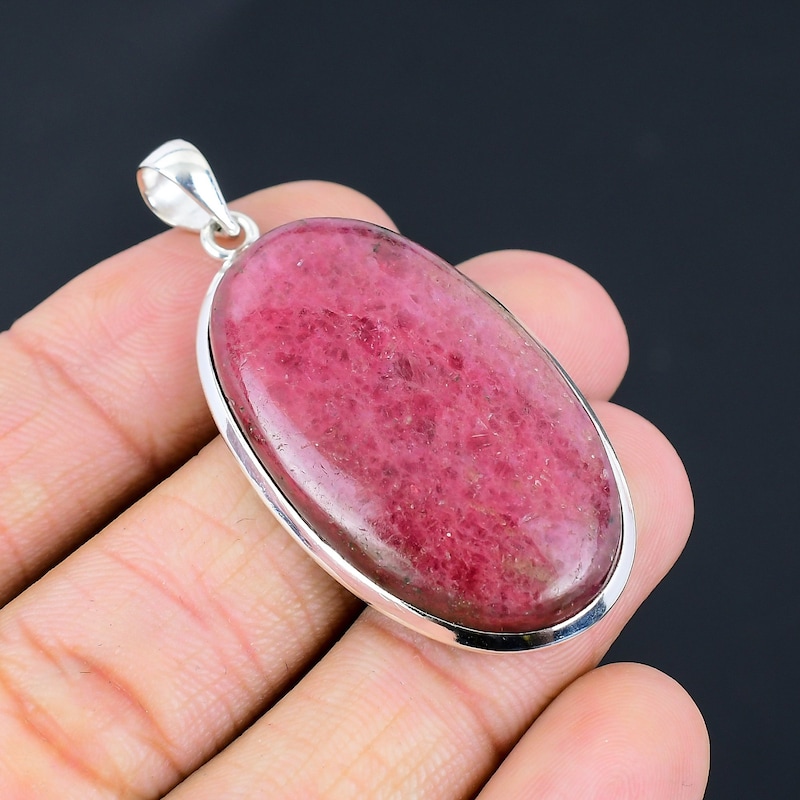 Rhodonite Jewelry - Etsy