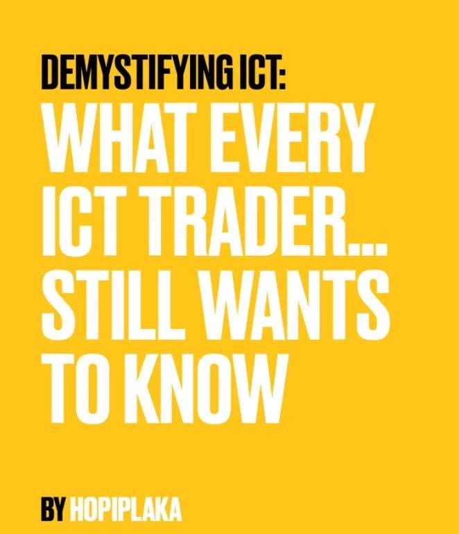 Demystifying ICT, What Every ICT Trader Wants to Know - Etsy