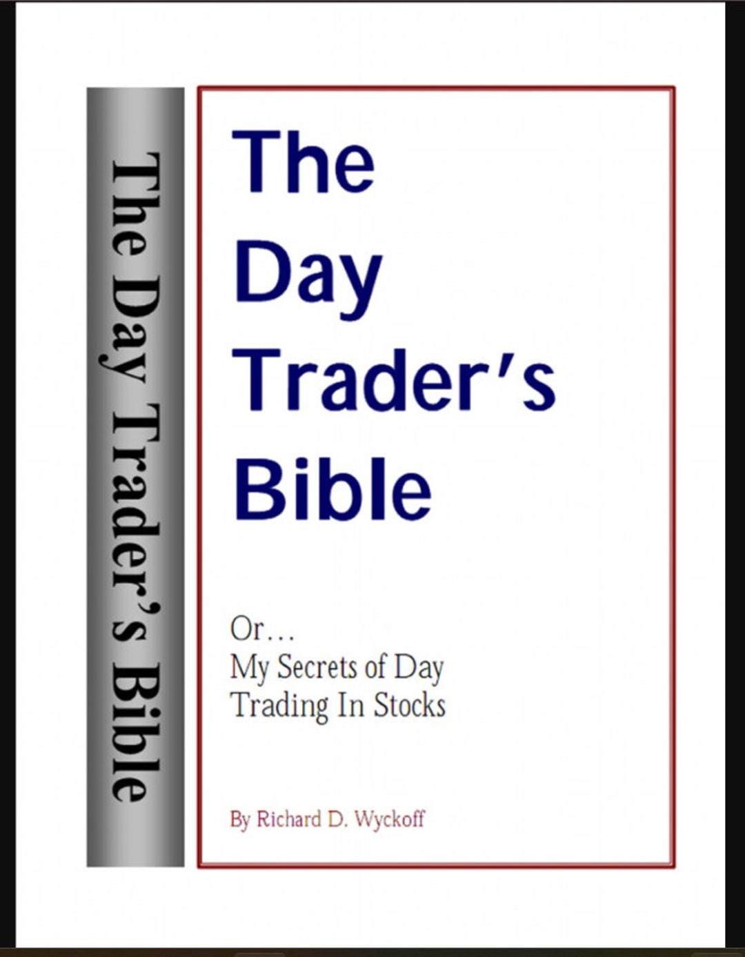 The Day Traders Bible - Etsy