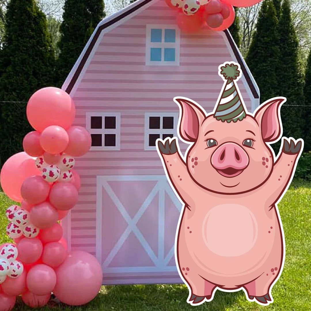 Highland Pig Big Decor Cutout, Digital File, Printable Pdf, Svg, Vector ...