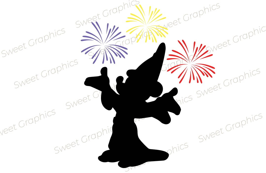 Mickey Magician Svg - Etsy