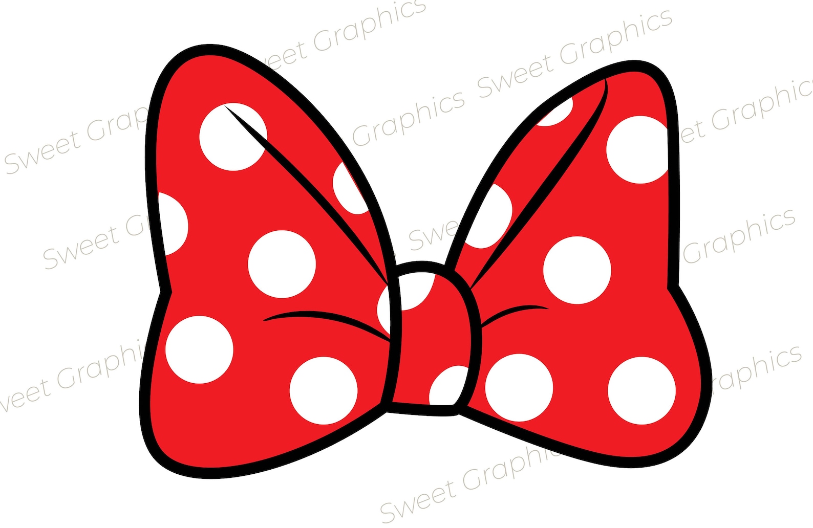 Minnie Bow Red Ladybug Svg - Etsy