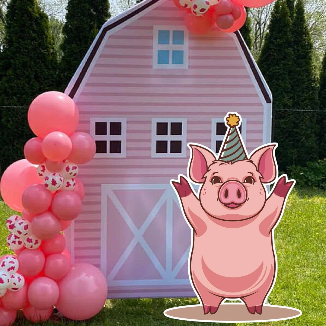 Highland Pig Big Decor Cutout, Digital File, Printable Pdf, Svg, Vector ...