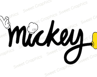 Mickey SVG - Etsy