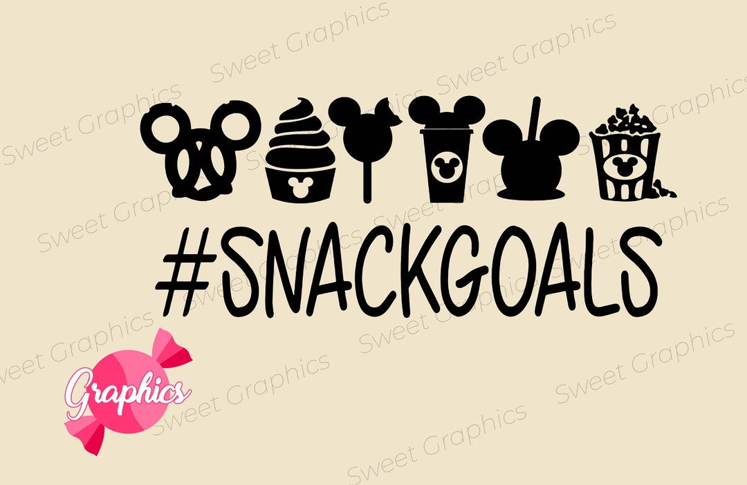 Snack Goals SVG , Snack Goals Cut File, Png,eps, Svg, #snack Goals ...