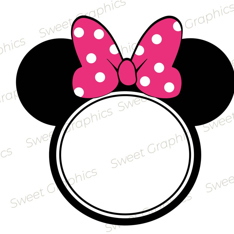 Minnie Monogram - Etsy