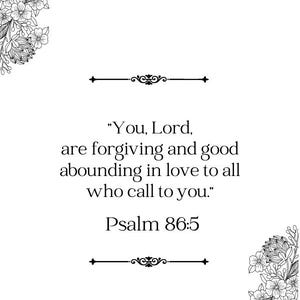 19pcs Printable Psalms Verses | Inspirational Scripture Cards ...