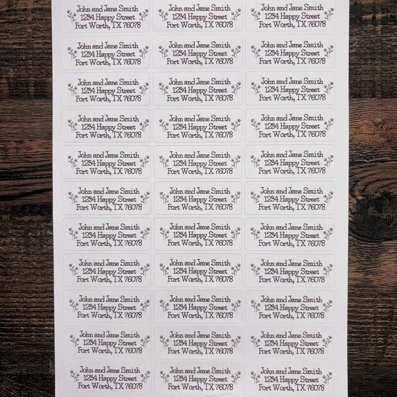 Western Address Stamp - Etsy