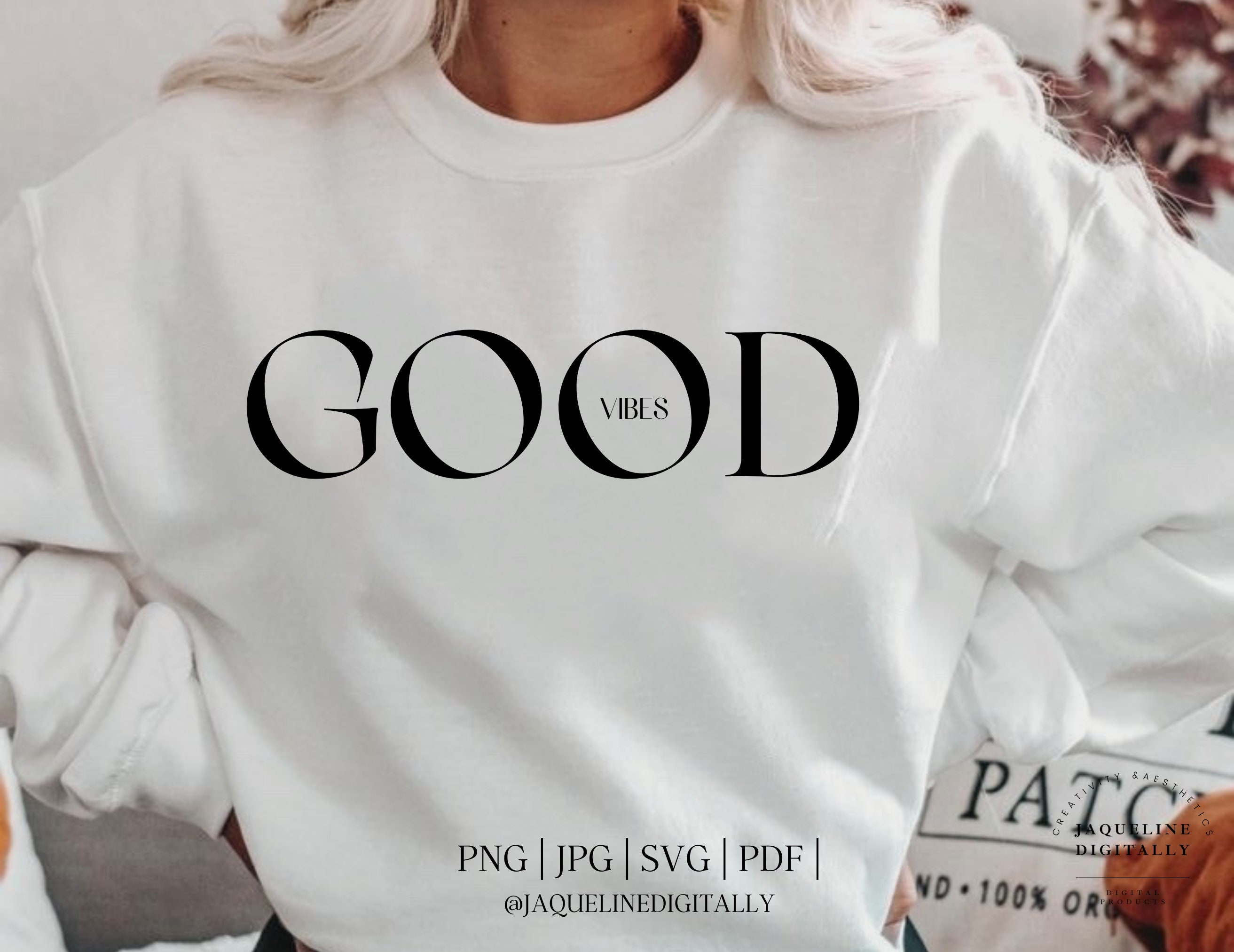 Good Vibes Svg, Aesthetic Svg, Minimalist, Minimalist Svg, Minimal Svg ...