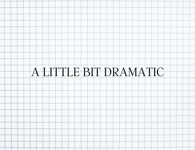 A Little Bit Dramatic Svg, Cut File Cricut, Tshirt Svg, Girl Svg, Gift ...