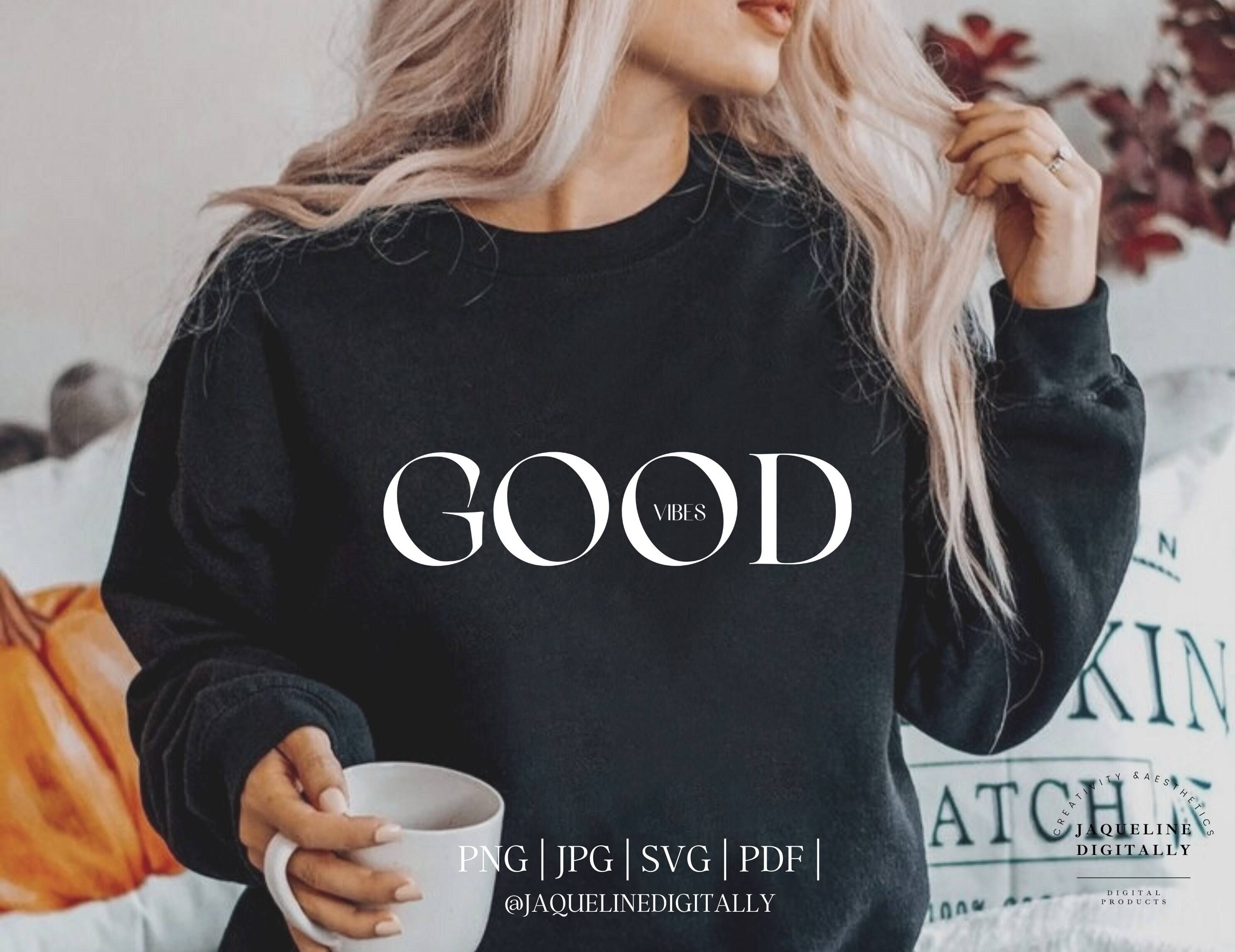 Good Vibes Svg, Aesthetic Svg, Minimalist, Minimalist Svg, Minimal Svg ...