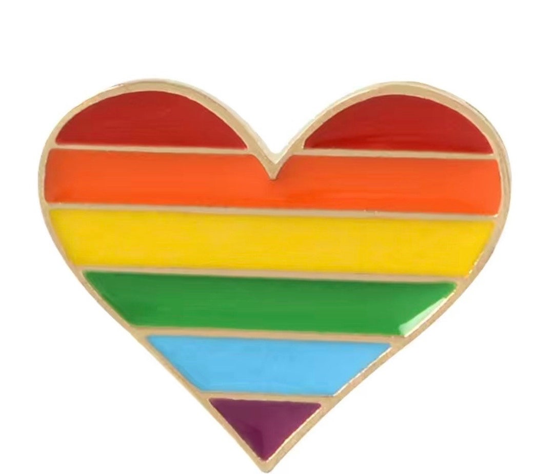 Rainbow Pride Pin LGBTQ Pride Pin Enamel Pin Celebrate LGBTQ Backpack ...