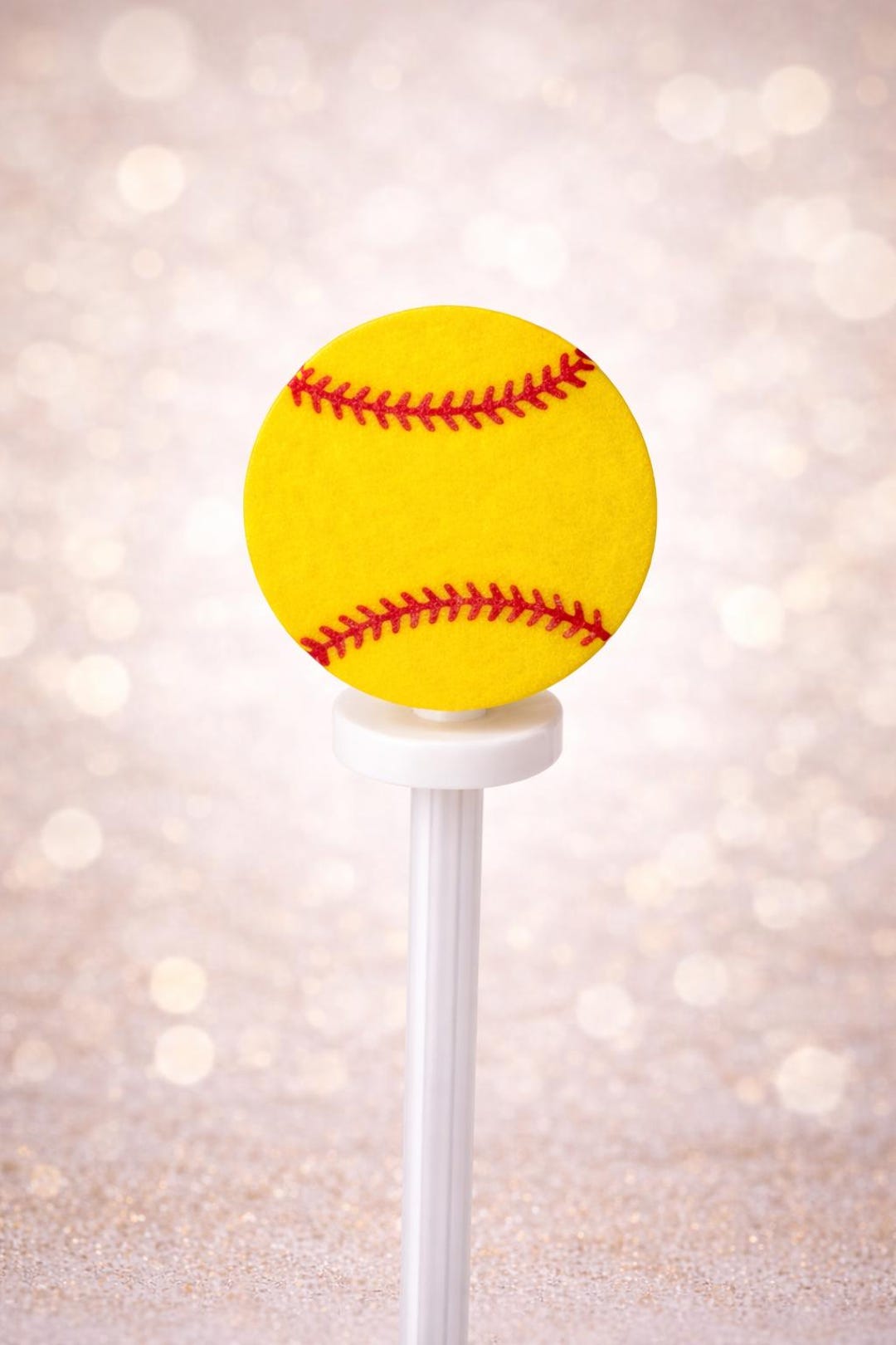 Personalized Softball Straw Topper, Custom Name Number Stanley Tumbler ...