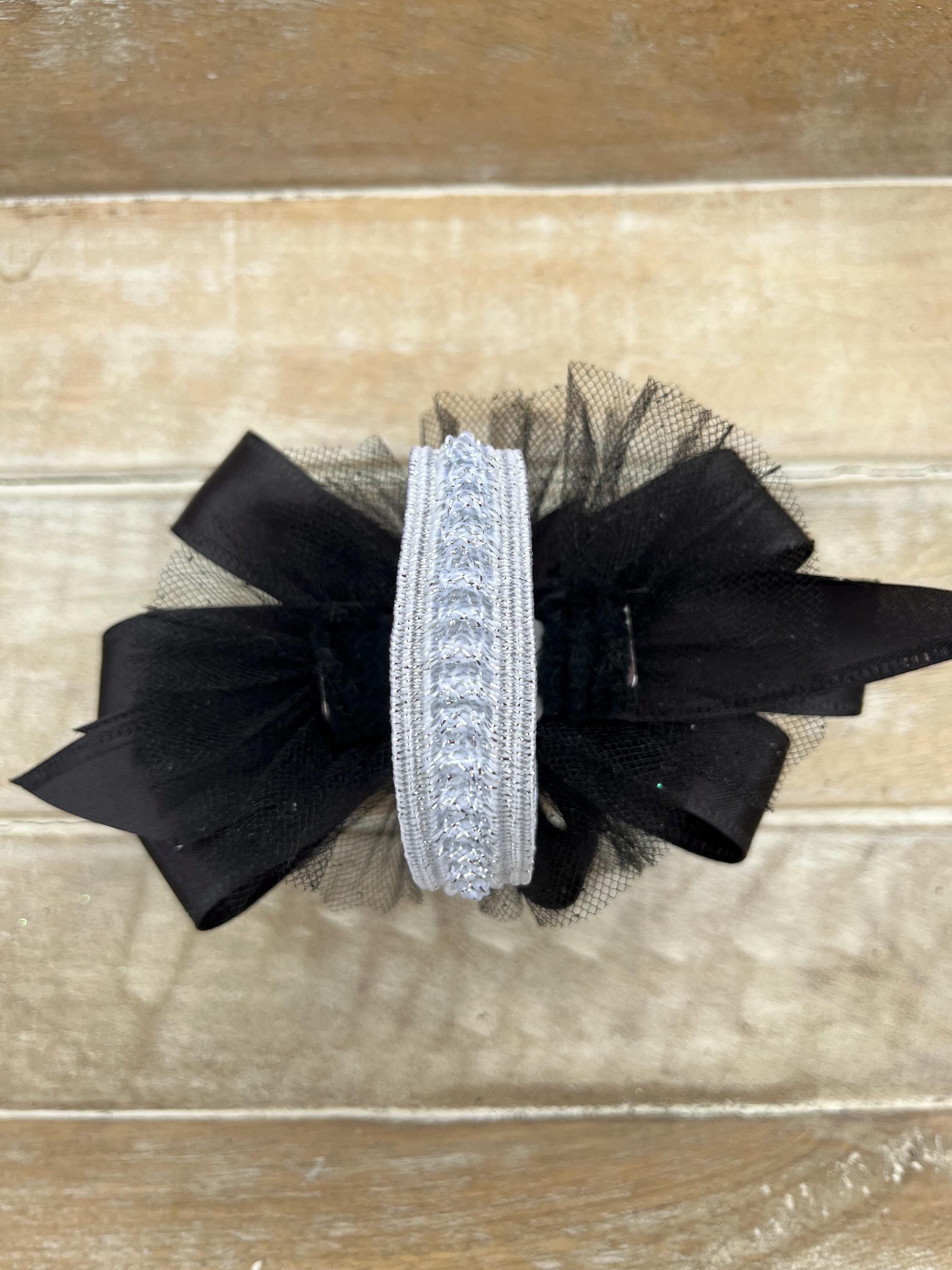 Black Satin Wrist Corsage Base, DIY Wrist Corsage - Etsy