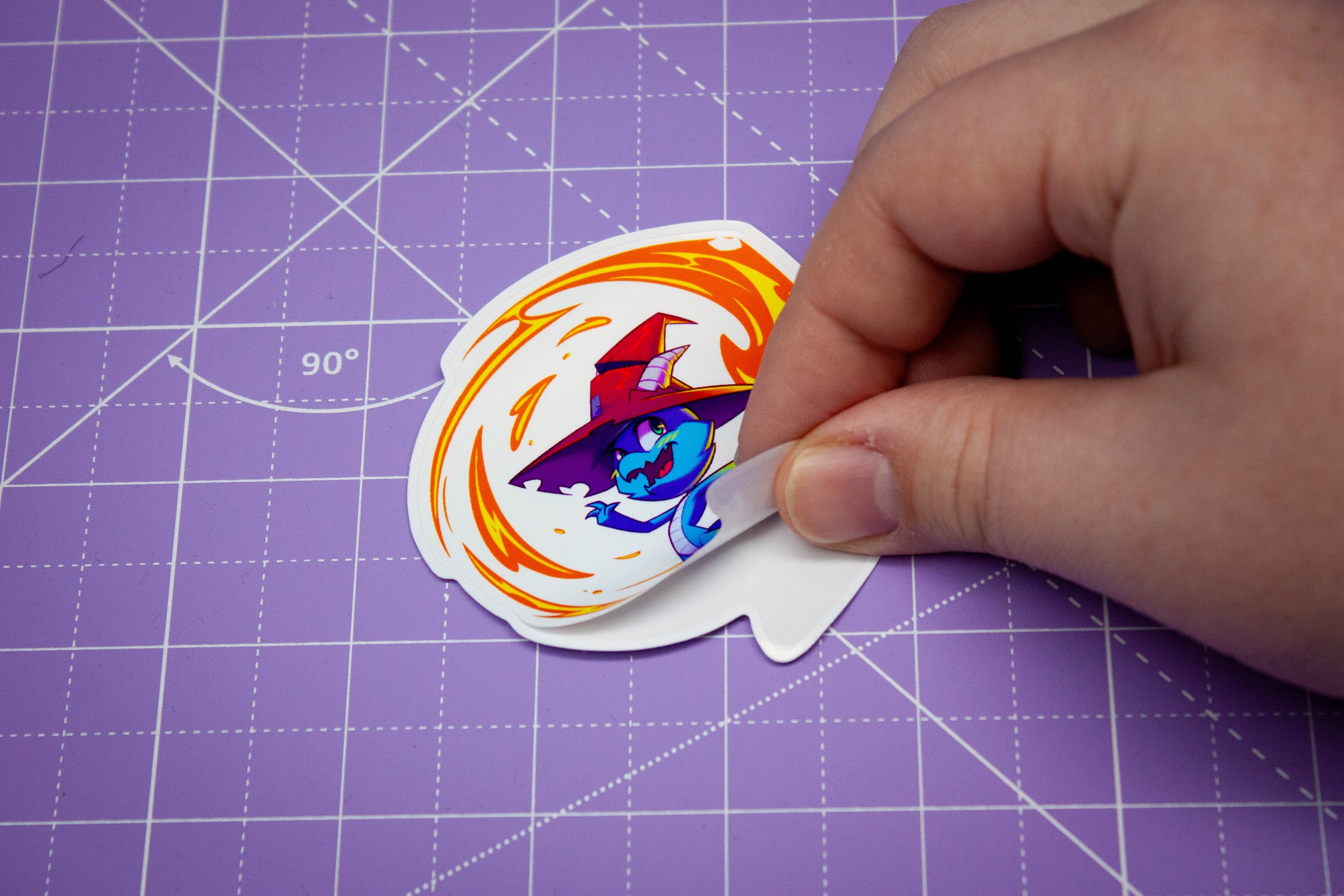 Dnd Pyro Kobold Sticker Handmade Dungeons and Dragons - Etsy