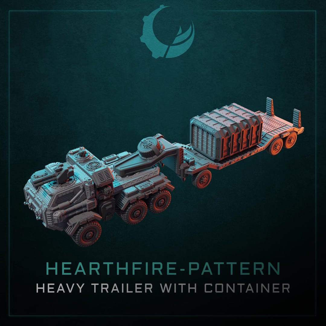 Hearthfire Mobile Command Fortress With Trailer [maelstrom Designworks ...