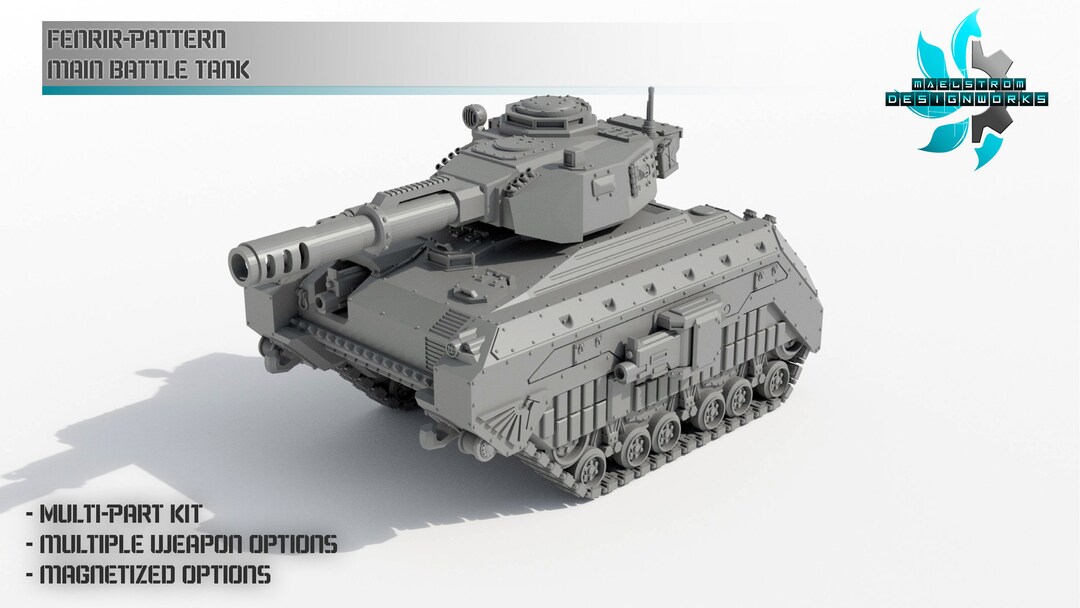 Fenrir Main Battle Tank [maelstrom Designworks] - Etsy
