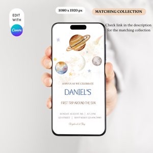 Outer Space Baby Shower Welcome Sign Editable Template, Astronaut Sign ...