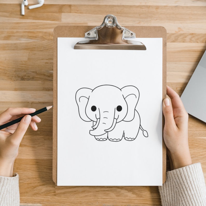50 Simple Coloring Pages for Toddlers, Preschool Kids (PDF Pattern) - Etsy