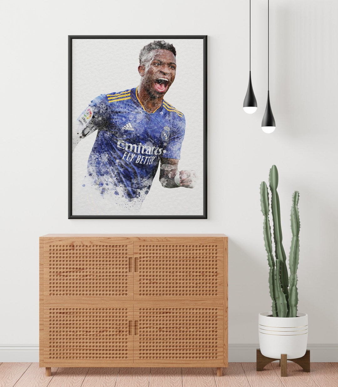 Vinicius Jr. Poster : Art numérique époustouflant pour les amateurs de ...