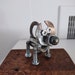 Metal Dog! Husky Pup! Personalized !! Metal Welded Sculpture Nuts and ...