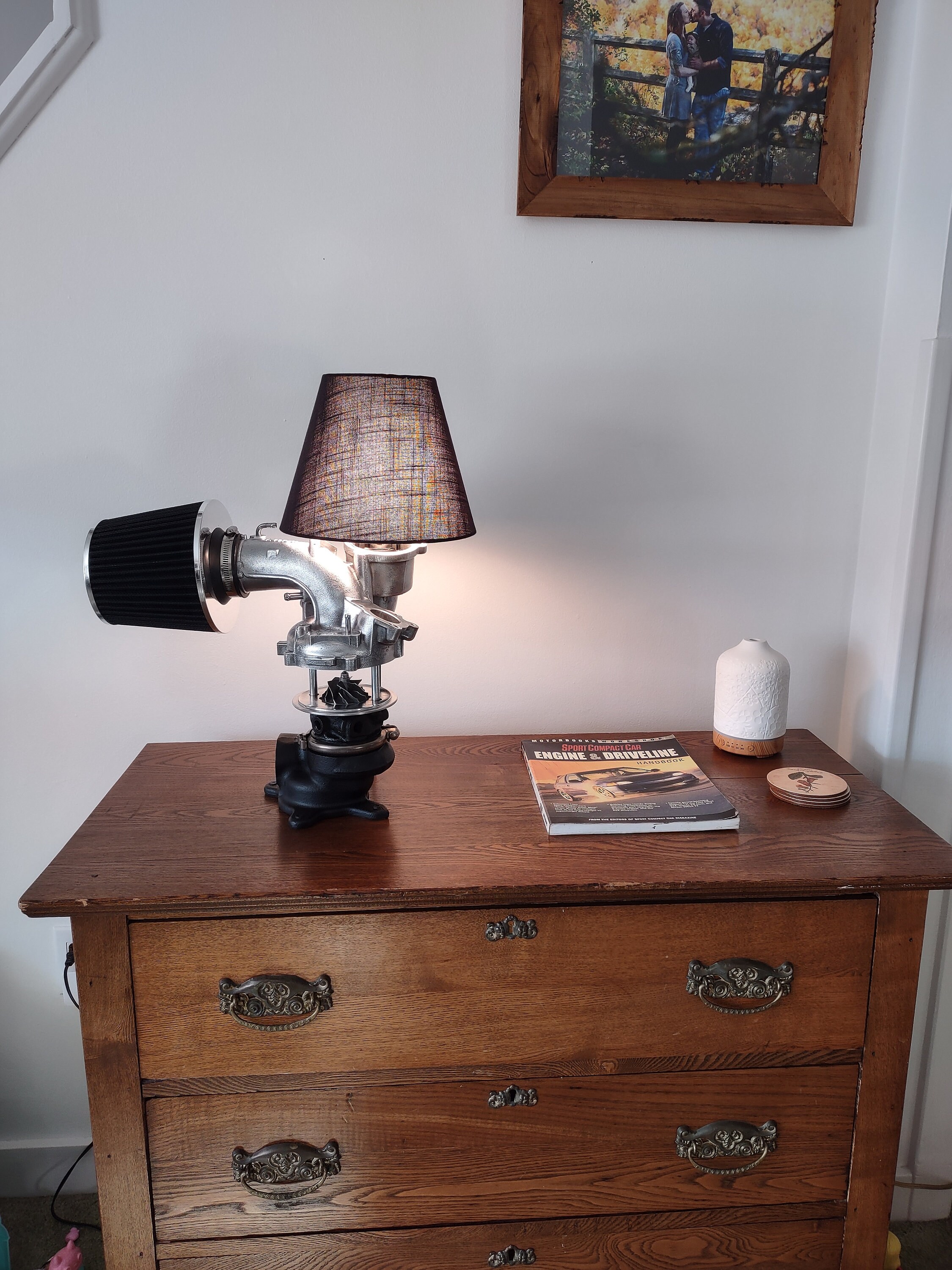 Turbo Lamp REAL Turbo Turbo Lamp Turbocharger Table Lamp - Etsy