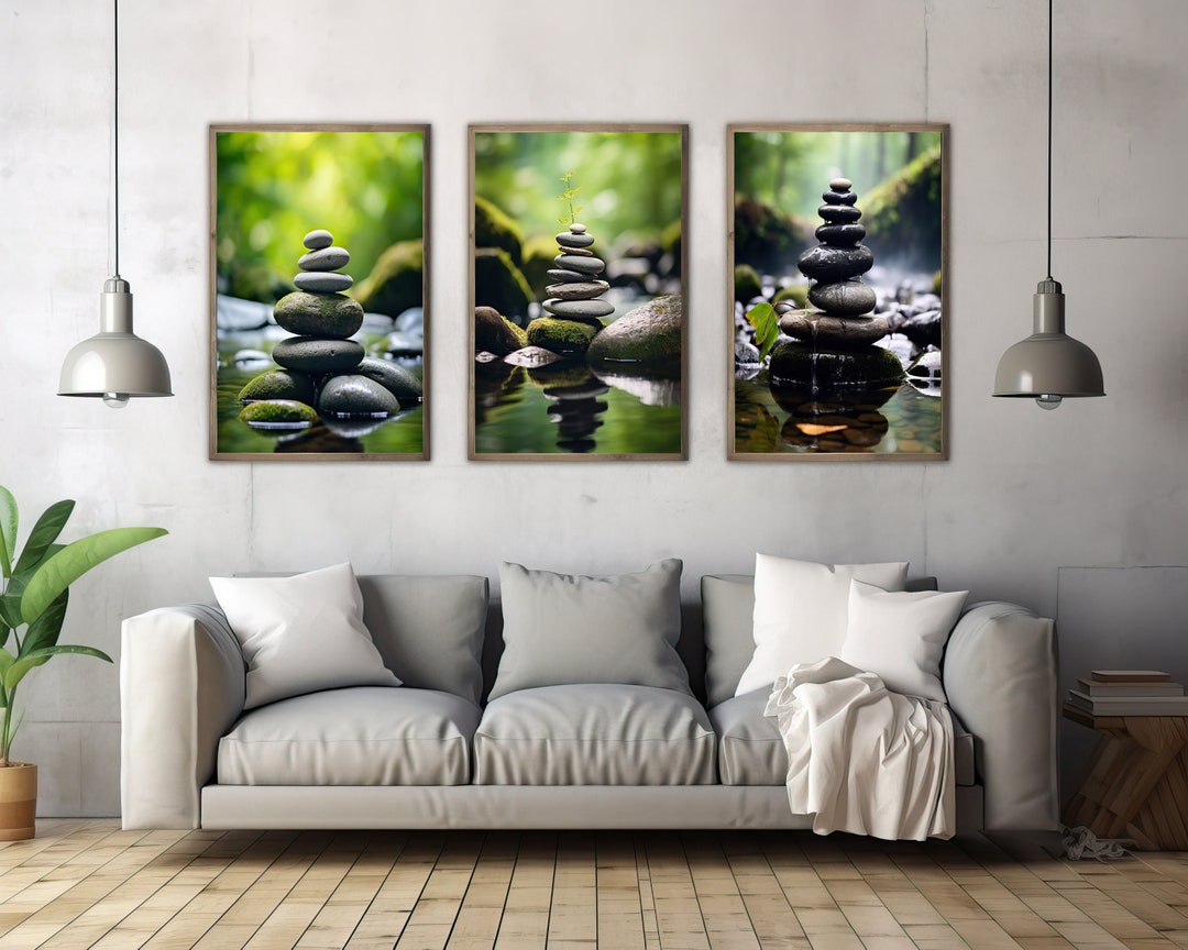 Meditation Rocks, Photographs, Instant Gifts, AI Artwork, Wall Art ...