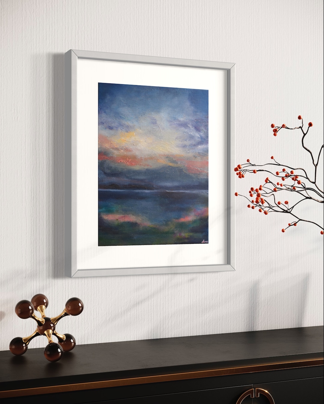 Evening Sky Sunset Limited Edition Art Print - Etsy