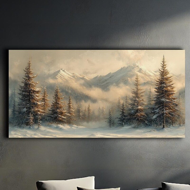 Alpine Painting - Etsy