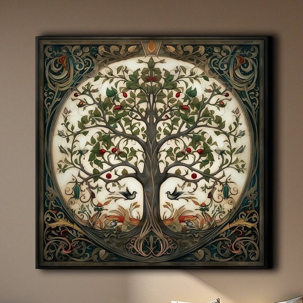 Medieval Tree Art - Etsy