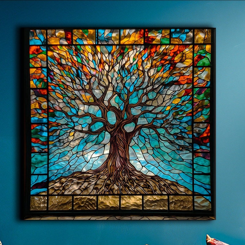 Tree of Life Tile - Etsy
