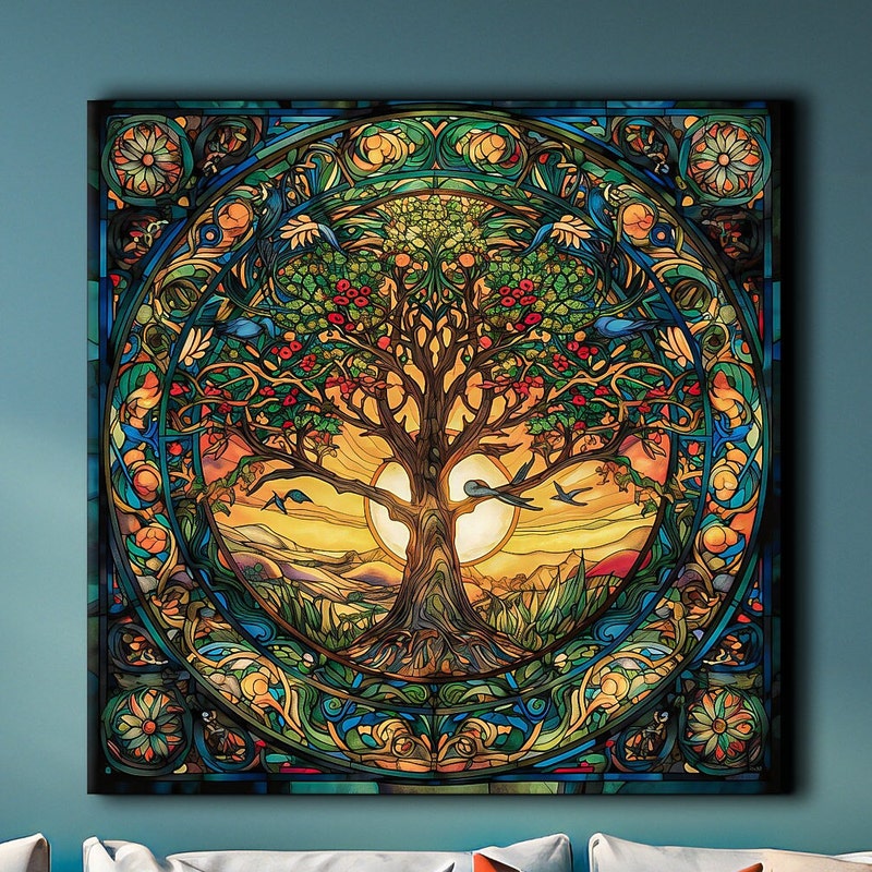 Tree of Life Mandala - Etsy