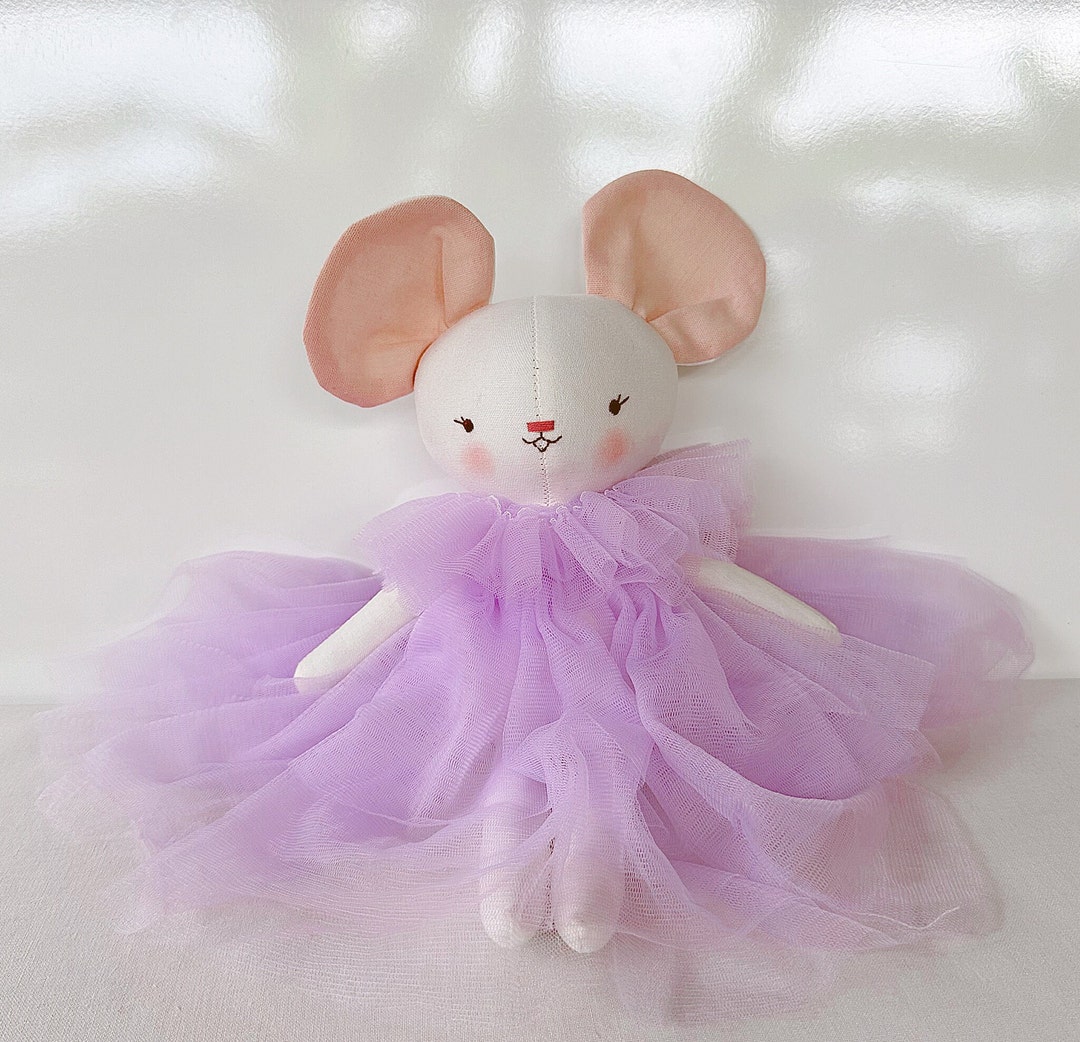 Fabric Rat Doll Mouse Doll Baby Soft Princess Rat Doll, Stuffed ...