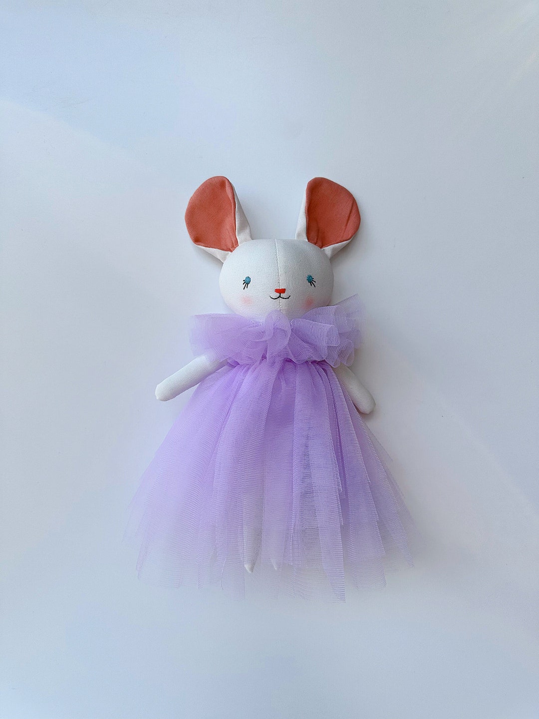 Fabric Rabbit Mouse Dol Baby Soft Princess Rat Doll, Stuffed Heirloom ...