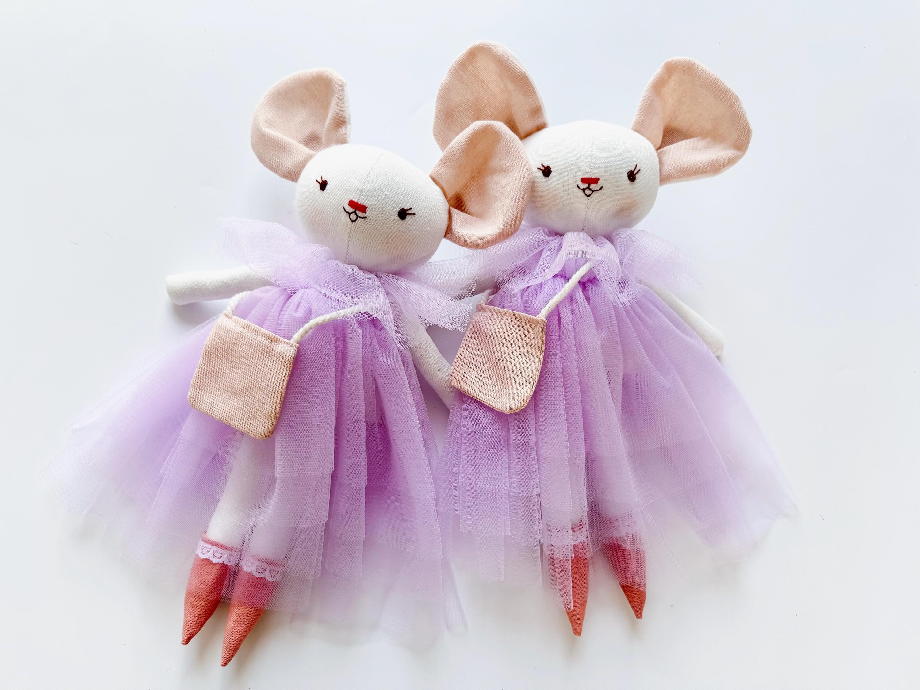 Fabric Rat Doll Mouse Doll Baby Soft Princess Rat Doll, Stuffed ...
