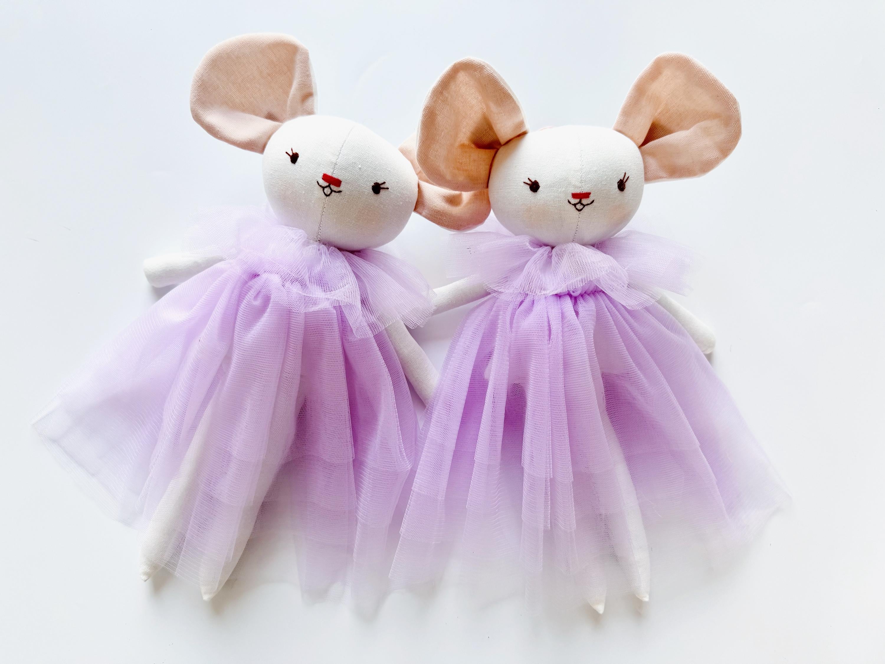 Fabric Rat Doll Mouse Doll Baby Soft Princess Rat Doll, Stuffed ...
