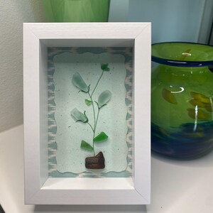 Seaglass Flower Decor - Etsy