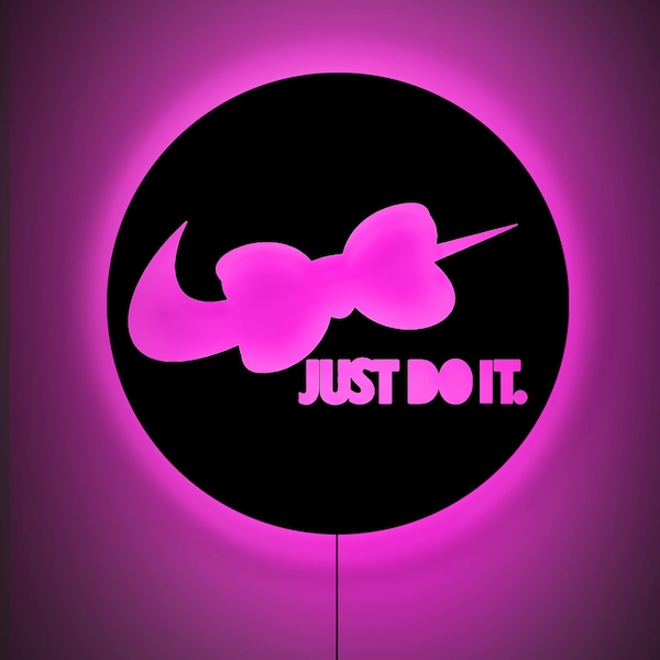 Nike Just Do It Sign - Etsy