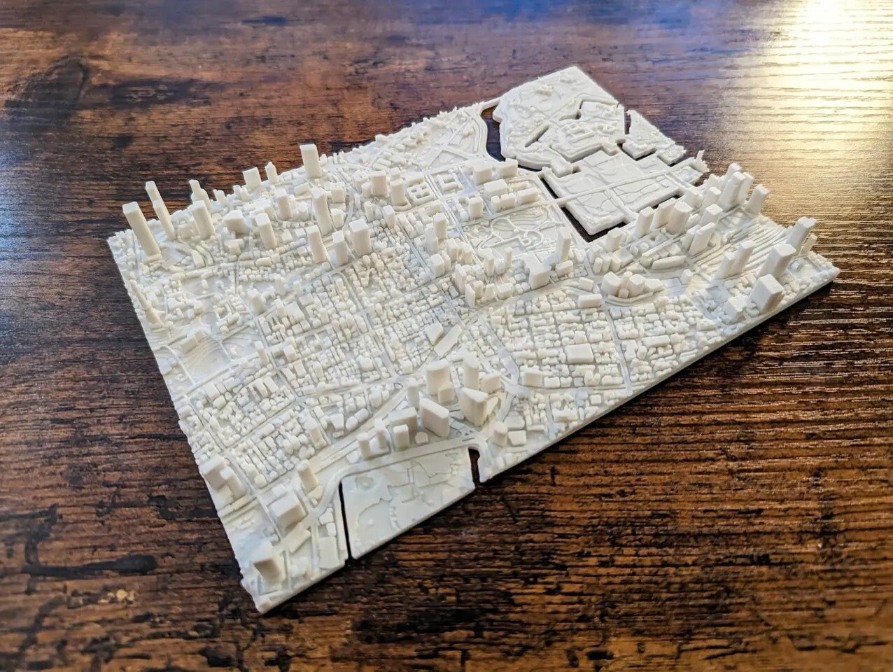 Tokyo Japan 3D Map 3D Miniature Topographical Map Urban Landscapes ...