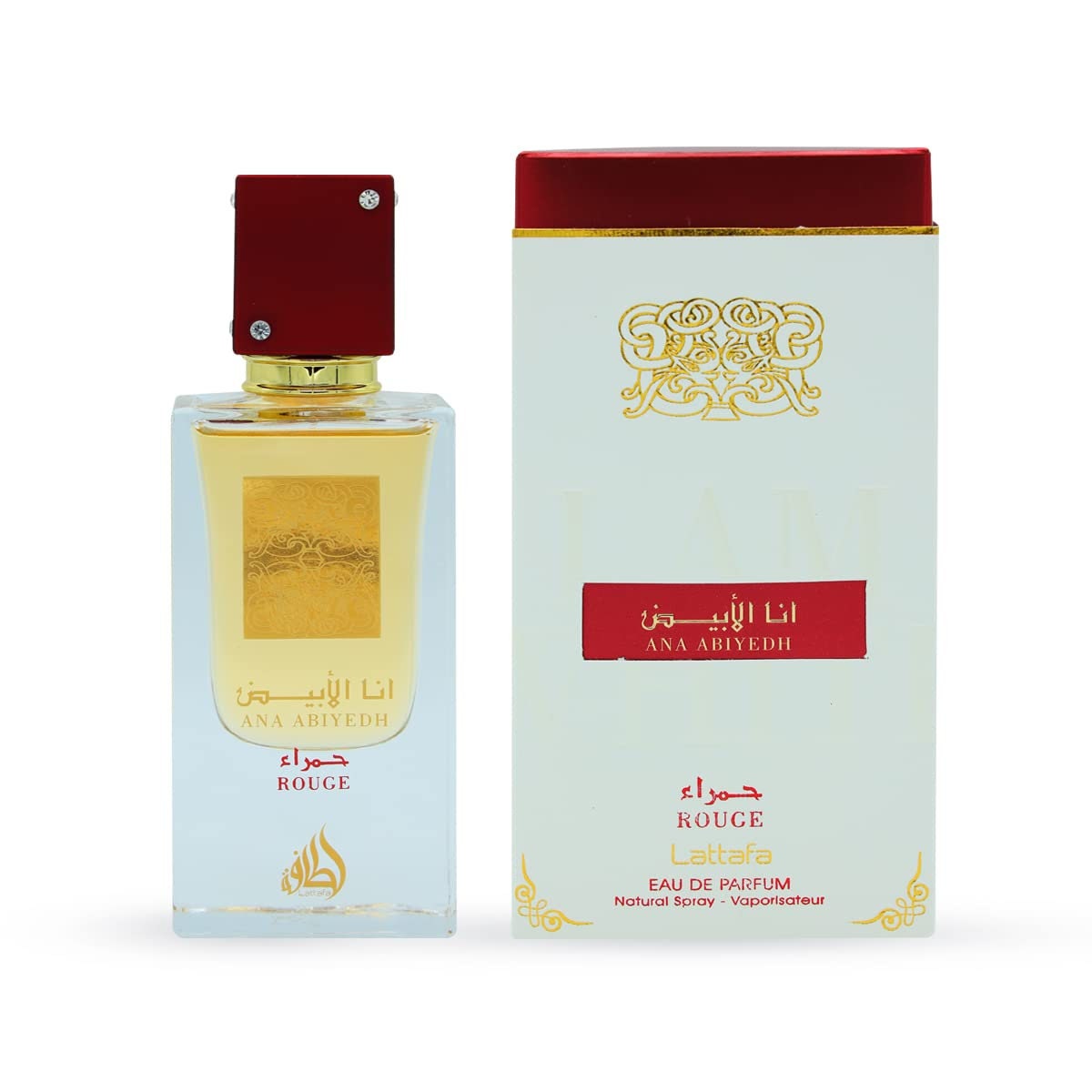 Lattafa Perfumes Ana Abiyedh Red Unisex Pear Kumquat - Etsy