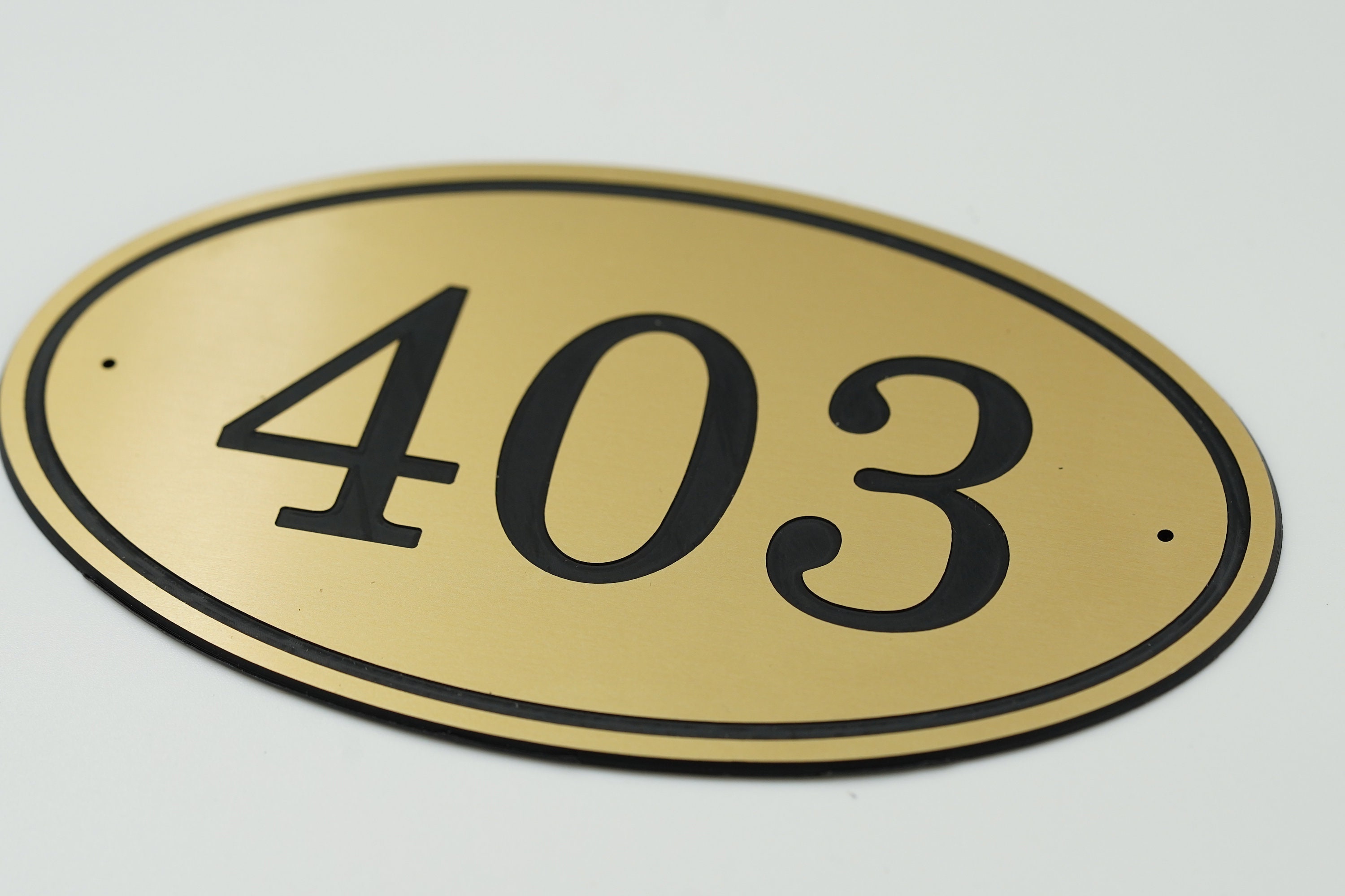 Engraved Oval Door Sign - Etsy